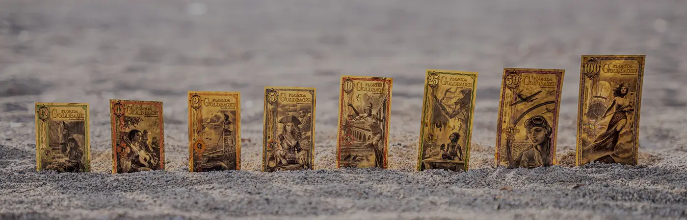 Florida Goldbacks | Spendable 24K Gold Notes for Investors